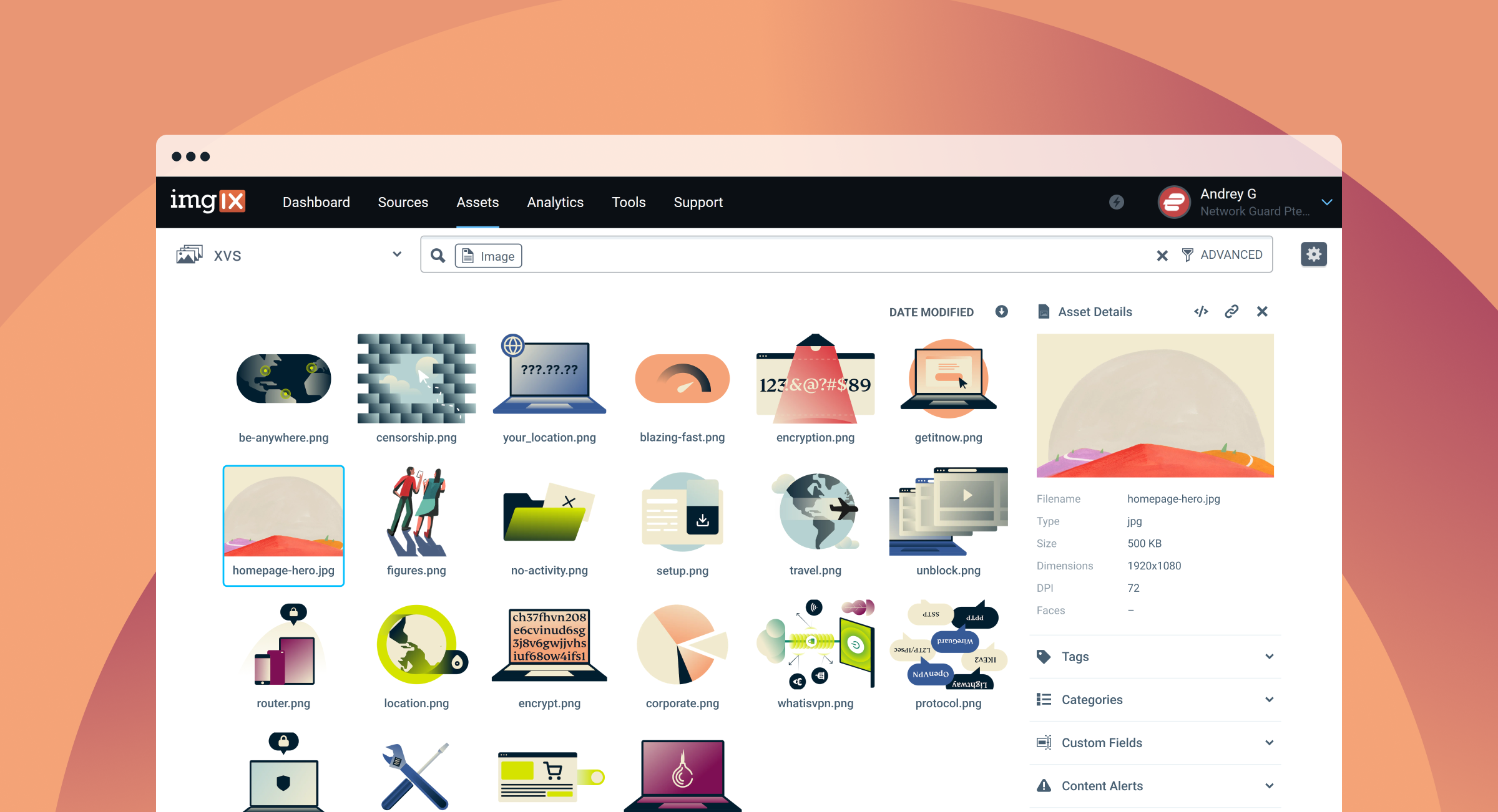 imgix - ExpressVPN Case Study